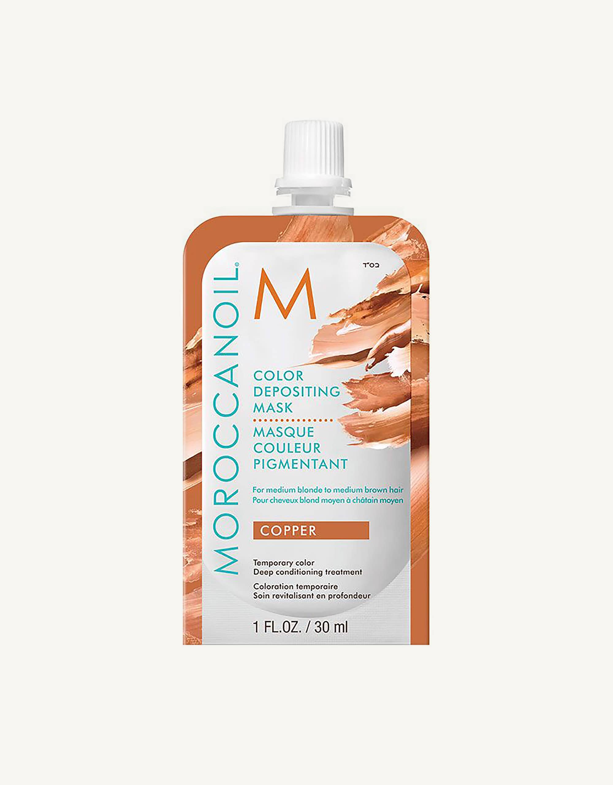 Moroccanoil Copper Colour Depositing Mask - 30ml | Additional Lengths