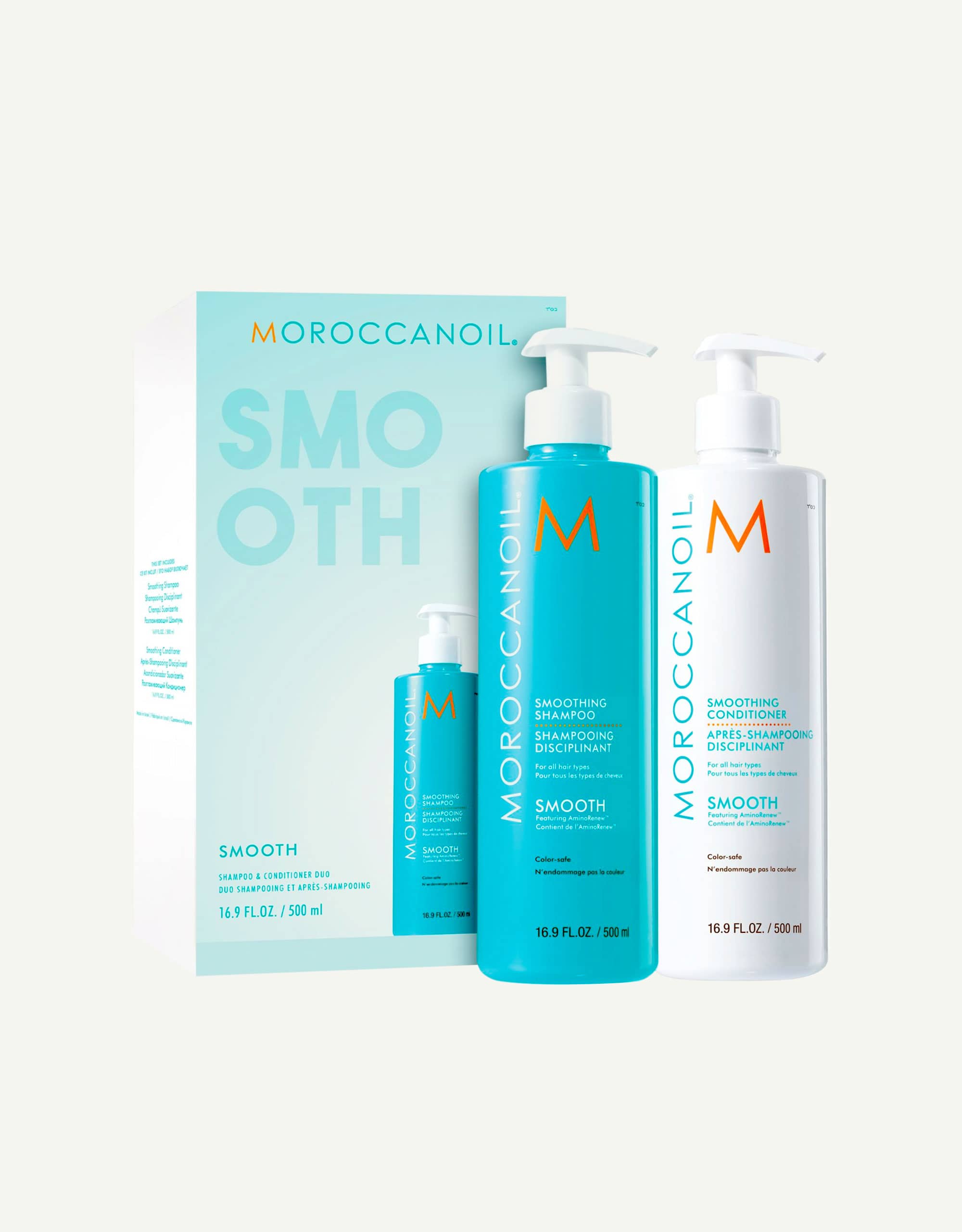 Moroccanoil Smoothing Shampoo & Conditioner Duo - 500ml | Additional ...
